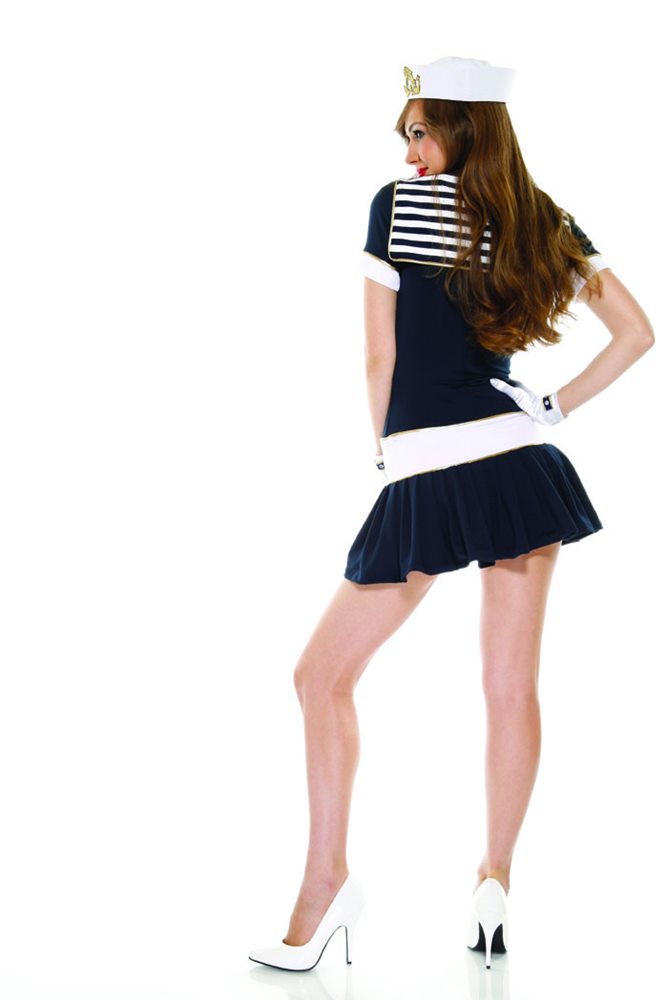 Halloweeen Club Costume Superstore Sexy Naughty Nautical Adult Womens Costume