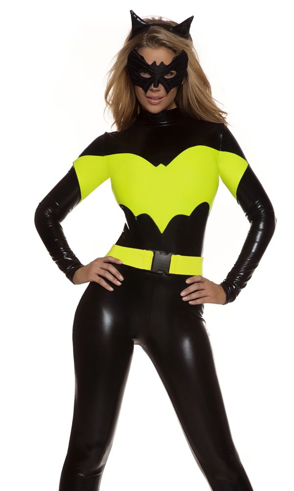 Halloweeen Club Costume Superstore Darque Nights Sexy Superhero Adult